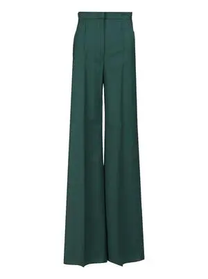 Max Mara Max Mara Women Wide Leg Trousers Green