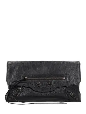Balenciaga Le City Clutch - Black