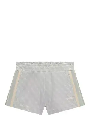 Guess 4g Jacquard Mini Shorts - Grey