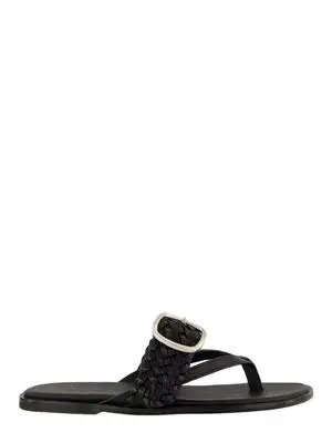 HEREU Tanca Woven-belt Sandals
