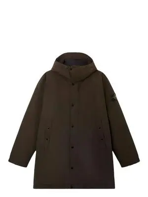 Stone Island 7100006 Micro Reps Parka - Brown