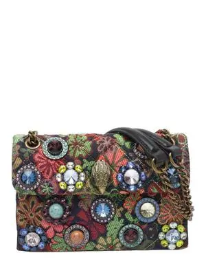 KURT GEIGER Kensington Octavia Embellished Floral Shoulder Bag