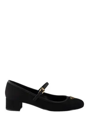 Prada Fabric Pumps - Black