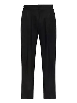 Kiton Elasticated-waistband Trousers - Black