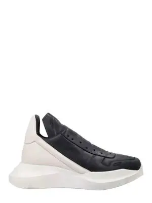 Rick Owens Panelled Chunky-sole Sneakers - Black