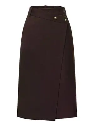 PINKO Button-embellished Wrap Skirt
