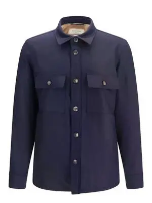 Jacob Cohen Button-up Patch-pocket Jacket - Blue
