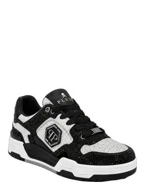 Philipp Plein Low-top Predator V2 Strass Sneakers - Black