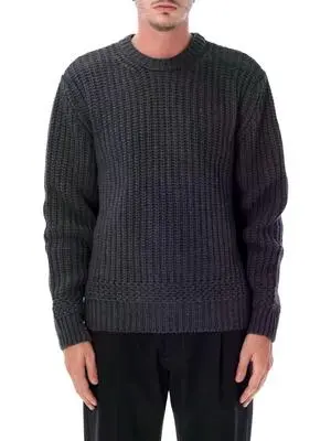 A.P.C. Ribbed-knit Crew-neck Sweater