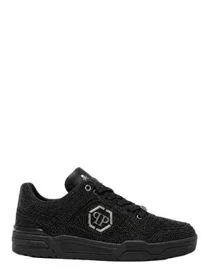 Philipp Plein Low-top Predator V2 Strass Sneakers - Black