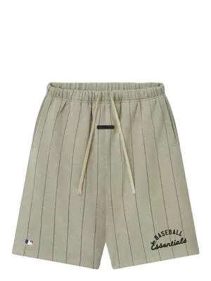 Fear Of God Mlb Pinstriped Shorts - Grey