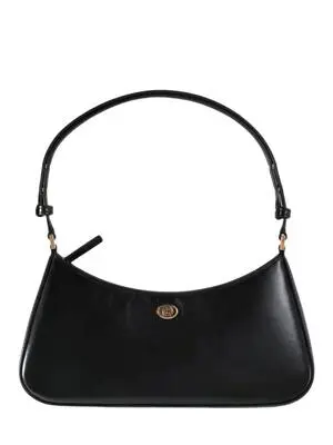 Tory Burch Robinson Zip Top Shoulder Bag - Black