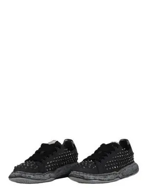 Mihara Yasuhiro Charles Studded Sneakers - Black