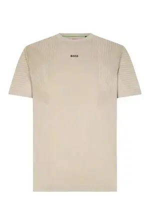 BOSS Logo-detail T-shirt - Neutrals