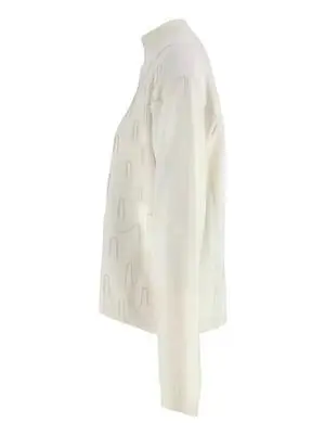 FABIANA FILIPPI Fabiana Filippi Fringed High-Neck Sweater