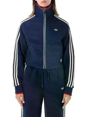 Adidas Firebird 3-stripes Sweatshirt - Blue