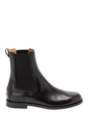 TOD'S Gommino-stud Leather Chelsea Boots Black