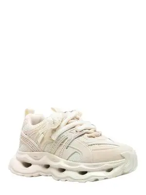 BUFFALO Malaga Lace Chunky Rope-lace Sneakers Neutrals