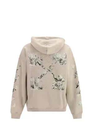 Off-White Spices Arrow Skate Hoodie - Neutrals