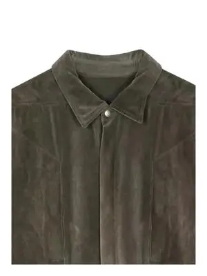 Rick Owens Fog Pocket Shirt - Brown