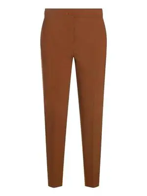 MAX MARA Side-buckle Slim-fit Trousers