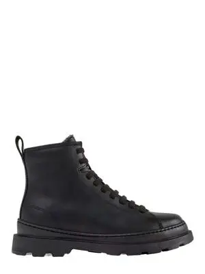 Camper Brutus Lace-up Boots - Black