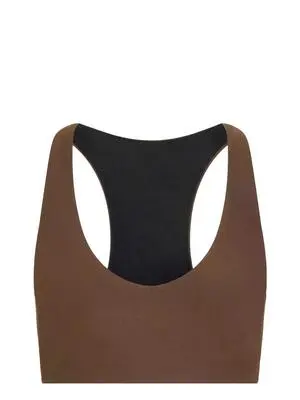 The Upside Daytona Jetta Racerback Sports Bra - Brown