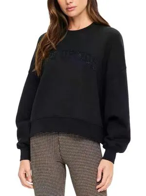 The Upside Paloma Crystal-embellished Sweatshirt - Black