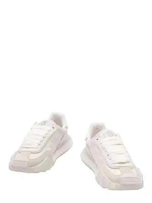 Dolce & Gabbana DOLCE & GABBANA Athletic Logo Patch Sneakers Neutrals