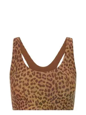 The Upside Javan Jade Sports Bra Brown