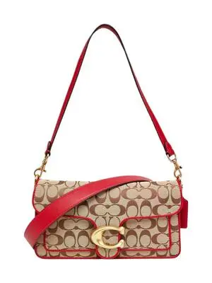 COACH Tabby Shoulder Bag 26 In Signature-jacquard Neutrals