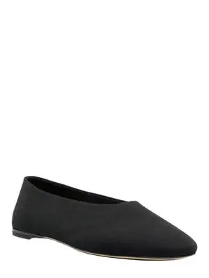 TOTEME Pointed-toe Ballet Flats - Black