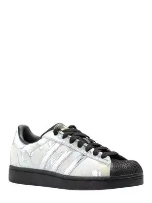 Adidas Superstar Ii Lace-up Sneakers - White