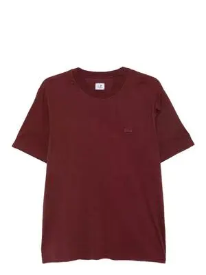 C.P. COMPANY Logo-patch T-shirt - Red