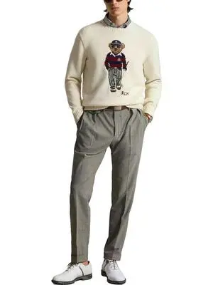 Rlx Ralph Lauren Polo Bear Performance Sweater - Neutrals