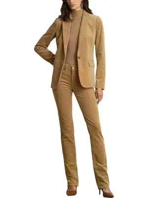 Ralph Lauren Corduroy Slim-straight Trousers - Brown
