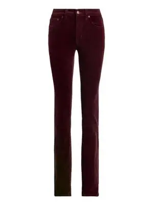 Ralph Lauren Corduroy Slim-fit Trousers - Red