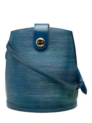 LOUIS VUITTON 1994 Epi Cluny Shoulder Bag - Blue