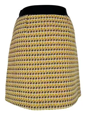 MAJE Maje Tweed Pattern Mini Skirt