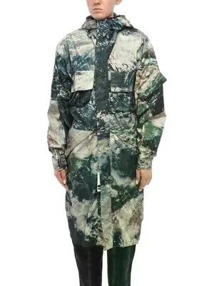 STELLA MCCARTNEY Stella McCartney Printed Hooded Raincoat