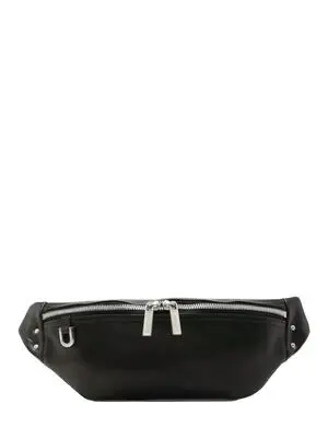 Rick Owens Leather Belt Bag - Black