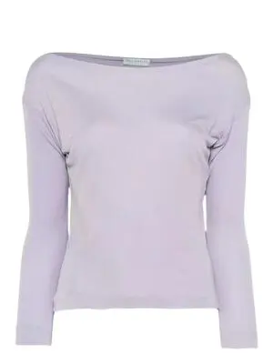 EMILIO PUCCI PUCCI Long-Sleeve Silk Top