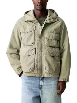 C.P. COMPANY Goggle Multi-pocket Jacket - Neutrals