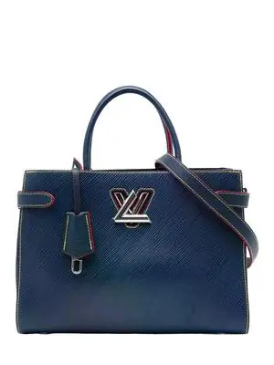LOUIS VUITTON 2017 Epi Twist Satchel Blue