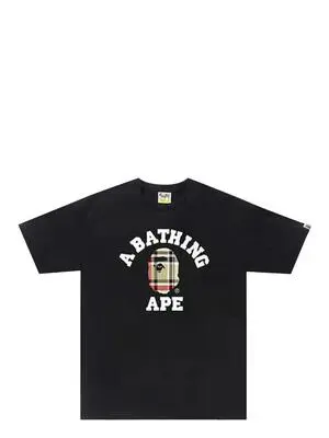 A BATHING APE Logo-print T-shirt - Black