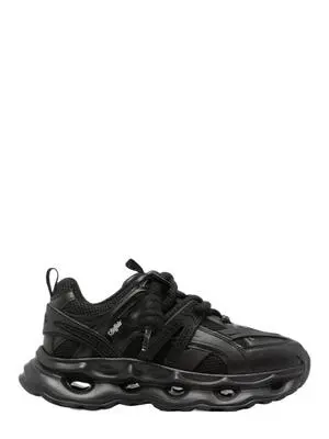 BUFFALO Malaga Lace Panelled Chunky Sneakers Black