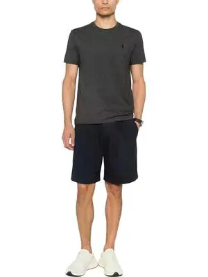 Polo Ralph Lauren Logo-embroidered T-shirt Grey