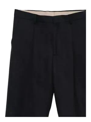 COSTUMEIN Pleated Tailored Trousers - Blue