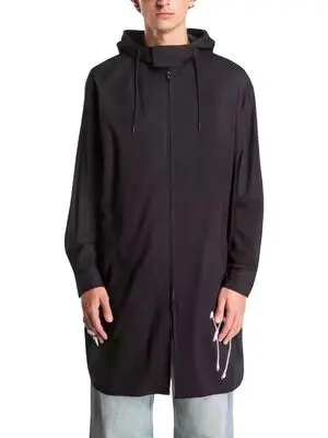 Y3 Chito-graphic Hooded Shirt - Black