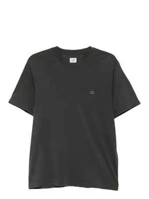 C.P. COMPANY Logo-patch T-shirt - Grey